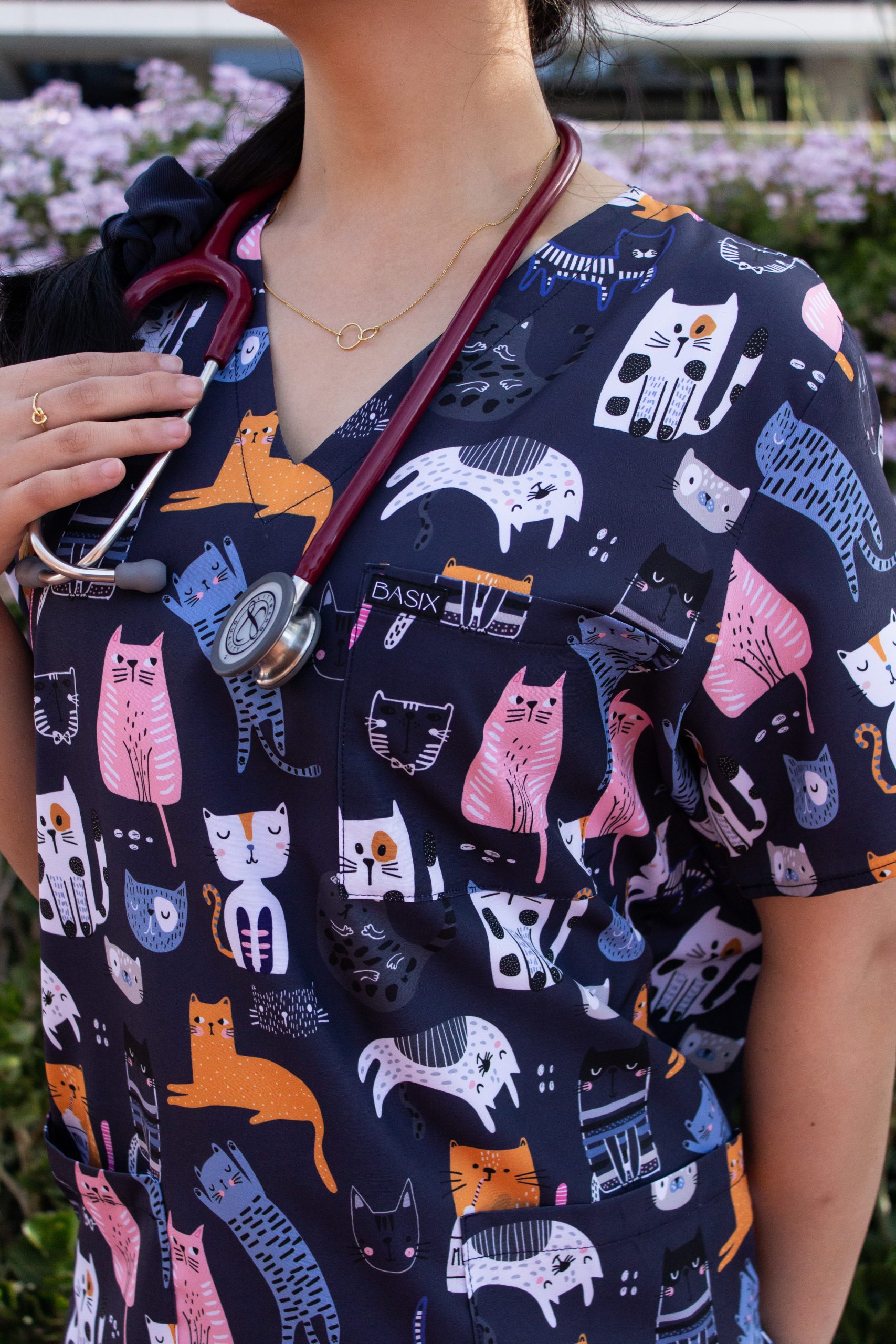 Clinical Cats Essential Top - Basix Clothing