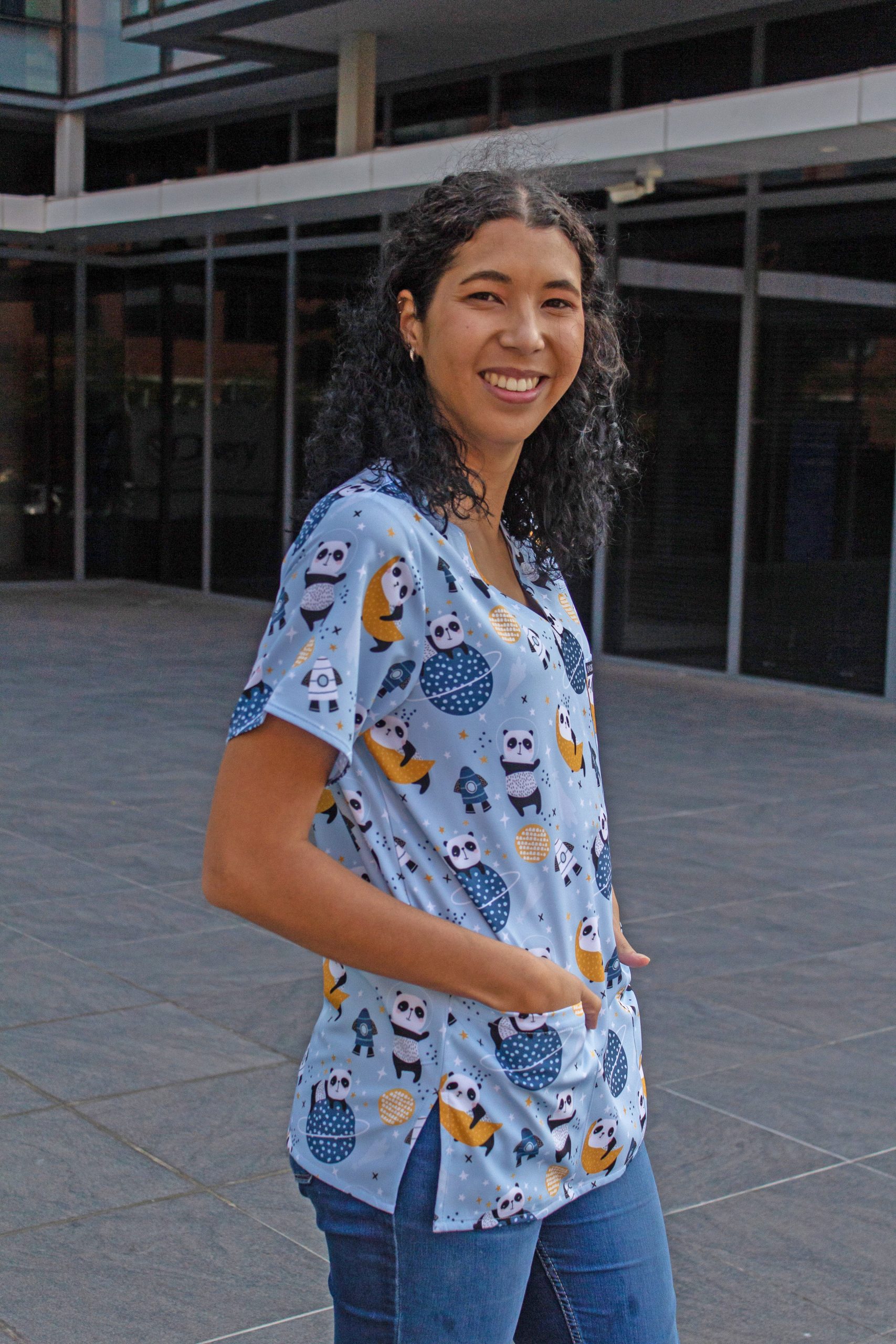 Paediatrician Pandas Essential Top Basix Clothing 